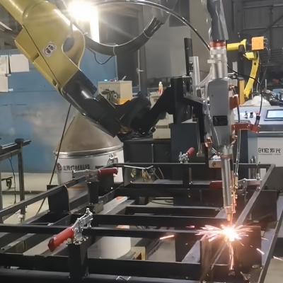 China FANUC M-10iD/12 Robot 12kg 1441mm Laser Visual Welding System Dual Laser Real-time Seam Tracking High Precision Welding for sale