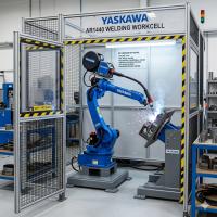 China High Precision Yaskawa AR1440 Welding Robot 6 Axis 12kg Payload Industrial Robotic Arm for Automotive Arc Welding Carbon Steelrr for sale