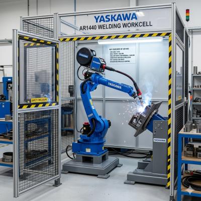 China High Precision Yaskawa AR1440 Welding Robot 6 Axis 12kg Payload Industrial Robotic Arm for Automotive Arc Welding Carbon Steelrr for sale