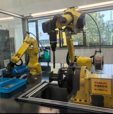 China Compact Fanuc M-10iD/12 145kg Payload 1441mm Reach 6-Axis with PLC & Engine Custom Grating IP67 Protection for Laser Welding for sale