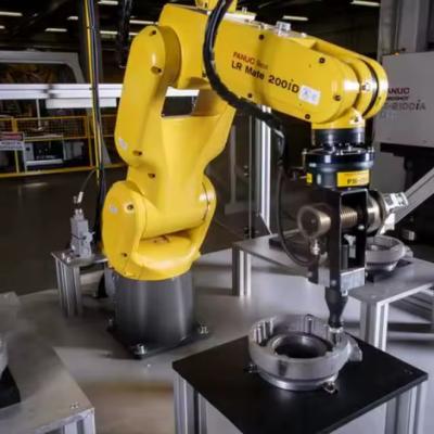China 7kg Payload 6-Axis Small Industrial Robot FANUC LR Mate 200iD/7L High Speed CNC Machine Tending with PLC Gearbox Motor IP67 for sale