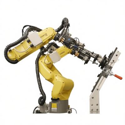 China High Speed FANUC LR Mate 200iD 7L 7kg Payload 6 Axis Pick Place Robot with PLC Motor J3 Internal Cabling for Automatic Handling for sale