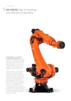 China KUKA KR500 R2800-2 6-Axis Heavy Duty Palletizing Robot 500kg Payload Equipped Custom Gripper PLC Motor Material Handling for sale
