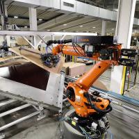 China Heavy Load 6 Axis Industrial Palletizing Robot KUKA KR 150 R3100-2 Robotic Arm for Automation Carton Bag Stacking for sale