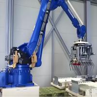 China Yaskawa GP180 Industrial Robotic Arm 180kg Payload 6-Axis Heavy Duty Palletizing Robot with 2702mm Reach for Carton Stacking for sale