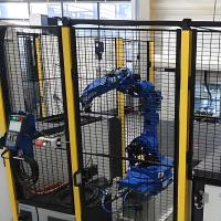 China Yaskawa GP25 6-Axis 25kg Payload 1730mm Reach Industrial Robot 0.02mm Pose Repeatability YRC1000 Controller for CNC Machine for sale