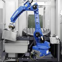 China Yaskawa GP25 6-Axis 25kg Payload 1730mm Reach Industrial Robot 0.02mm Pose Repeatability YRC1000 Controller for CNC Machine for sale