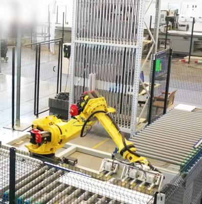China FANUC R-2000iC/125L 6Axis Robot Arm 125kg Load 3130mm Reach for Wood Board Handling Sorting in Panel Furniture Automatic Line for sale