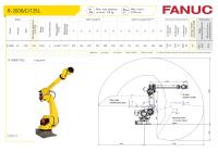 China FANUC R-2000iC/125L 6Axis Robot Arm 125kg Load 3130mm Reach for Wood Board Handling Sorting in Panel Furniture Automatic Line for sale