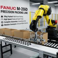 China FANUC M-20iD Industrial Robot Arm 25kg Payload 1813mm Reach for Automated Packing Line Conveyor Packaging and Material Handling for sale