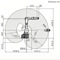 China KUKA KR 10 R1100-3 6-Axis Ultra-Compact Industrial Robot 10kg Rated Load 1101mm Reach IP67 Automatic Material Gearbox Motor for sale
