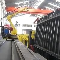 China FANUC M-410iC/12L Robot 12kg 3123mm Integrated with Laser Source and Weld Seam Tracking for Pressure Vessel Laser Welding for sale