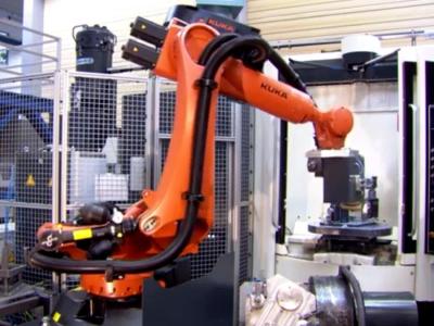China High Precision Fully Automatic Robot KUKA KR 50 2100-2 AC Servo Motor IP67 for CNC Lathe Machining Center Loading/Unloading for sale