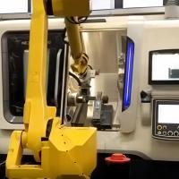 China Fanuc M-710IC/20L Industrial Robot 20kg 3110mm Gantry Top or Linear Axis Floor Mounted for Machine Tool Loading Unloading for sale