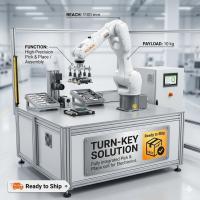 China KUKA KR10 R1100-3 High Speed 1100mm Reach 6 Axis Robotic Arm for Automatic Assembly with Vacuum Gripper for sale