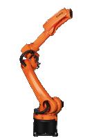 China KUKA KR 6 R2010-2 Industrial Palletizing Robot with Positioner | 6-Axis Hollow Wrist PLC & Gearbox AC Servo Motor IP67 for sale