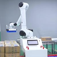 China Portable Robotic Arm Huayan Cobot Robot Palletizer Machine Collaborative Robot Handing Workstation with Gripper Solutions for sale