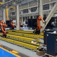 China Heavy Duty 500kg Payload Palletizing Robot KUKA KR500 R2800-2 Industrial Robot Arm PLC AC Servo Motor Customized Gripper Linear for sale