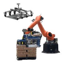 China Heavy Duty 500kg Payload Palletizing Robot KUKA KR500 R2800-2 Industrial Robot Arm PLC AC Servo Motor Customized Gripper Linear for sale