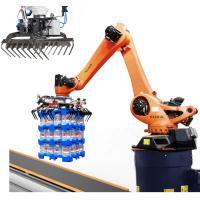 China Heavy Duty 500kg Payload Palletizing Robot KUKA KR500 R2800-2 Industrial Robot Arm PLC AC Servo Motor Customized Gripper Linear for sale