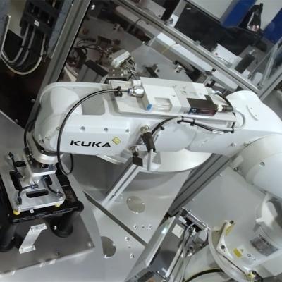 China Compact IP67 KUKA KR 6 R900 HM-SC Food Grade Robot Pick and Place with Customized Gripper for sale