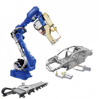China Yaskawa SP180H Spot Welding Cell with Linear Axis Positioner for sale