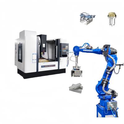 China Yaskawa GP50 Machine Tending Cell with Gripper and Linear Axis for sale