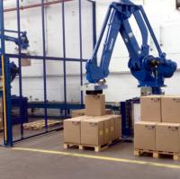 China High Speed Palletizing 4 Axis Robotic PL500 Handling Industrial Robot Arm Robot Palletizer for Warehousing and Logistics for sale