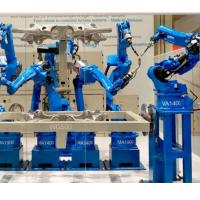 China Yaskawa GP7 Assembly Arm with CNGBS Gripper for Picking Cells for sale