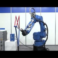 China Yaskawa MPX1950 Painting Arm with Spray Gun and Robot Covers for sale