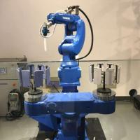 China Yaskawa Painting Robot Price Arm 6 Axis MPX1150 With CNGBS Robotic Guide Rail for Cnc Spraying Robot for sale