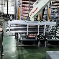 China Table Gentle Handling Kawasaki RS080N 80kg 2100mm 6Axis Robot Arm with Motor for Egg Tray Automatic Palletizing & Transport IP67 for sale