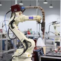 China 6 Axis Welding Robotic Arm OTC FD-B6 CNGBS Welding Positioner Torch Machine Automated Robotic Welding Solutions for sale