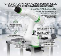 China High Precision Fanuc CRX-3iA 6 Axis Cobot Welding Robot with Smart Laser Scanning for sale