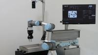 China High Precision PLC Motor Quality Inspection Solution Using Universal Robots UR7e Cobot with Gripper for sale