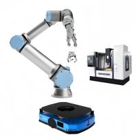 China Universal Robot UR 16e CNC Machine Tending Material Handling with Onrobot Gripper AGV Navigation Cobot Workstation for sale