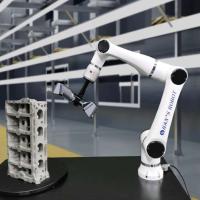China Cobot 6 Axis Elfin E10-L China Robot Combine With AGV  and Robotiq Gripper 2F-85 As Mobile Cobot for sale