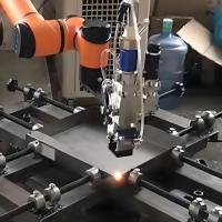 China AUBO I10 6 Axis 10kg Payload 1350mm Reach Collaborative Robot Arm with PLC & Motor for Industrial Arc/TIG/MIG Welding for sale