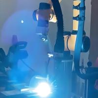 China AUBO I10 6 Axis 10kg Payload 1350mm Reach Collaborative Robot Arm with PLC & Motor for Industrial Arc/TIG/MIG Welding for sale