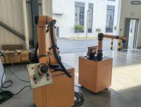 China AUBO I5 6 Axis 5kg Payload 886mm Reach Cobot Arm with PLC & Motor AMR Mobile Base for 3C Electronic Pick and Place for sale
