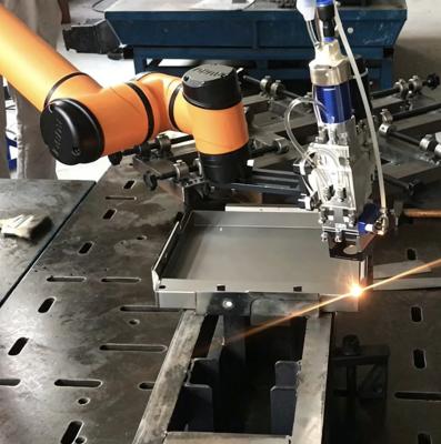 China High Precision Fast Welding in Stock AUBO I7H 7kg 786.5mm 6Axis Cobot Robotic Arm for Laser Welding Workstation for sale