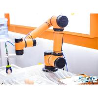 China Professional Grinding Polishing Cobot Workstation 6-Axis Collaborative Robot AUBO I10 PLC 1kW Positioner Motor 10kg Payload for sale