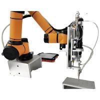 China Professional Grinding Polishing Cobot Workstation 6-Axis Collaborative Robot AUBO I10 PLC 1kW Positioner Motor 10kg Payload for sale