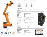 China High Precision AUBO I10  10kg Payload 1350mm Reach 6 Axis Collaborative Safety Certified Robot for Factory Automation for sale