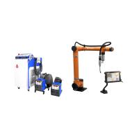 China Hot Sale Professional Laser Welding TIG MIG Cobot Workstation 6 Axis Collaborative Robot AUBO I10 1 kW Welder for sale