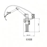 China CWG18 CWF18 6-Axis 20KG Payload Gantry Floor Rail Cobot Welding Station Long Seam Large Workpiece Automatic Welding Workstation for sale