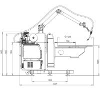 China CWP18 Positioner Collaborative Robot Welding Station 6-Axis Multi-Angle Rotary Automatic Welder 20KG Payload 1800mm Reach for for sale