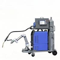 China Portable CWC Cart Type Mobile Collaborative Robot Welding Workstation CWC13 18 6-Axis IP68 380V Flexible On-site Automatic Robot for sale