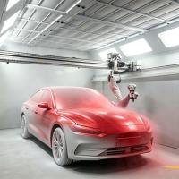 China Auto Spray Painting Robot Outer Touch Screen Save Paint Replace Spray Painters Ensure Workplace Safety for Fullvehicle Spraying for sale