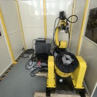 China Fanuc M10iD 12 Six Axis Welding Robot for 80 mm Steel Pipe Joints for sale